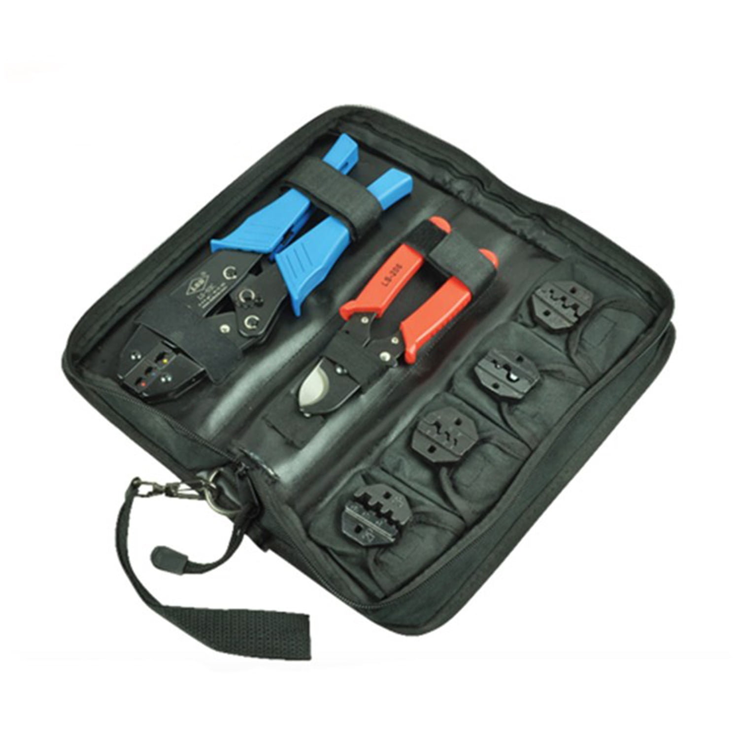 Hand Crimping Tool Kit for Crimping Terminals and Connectors with Cable ...