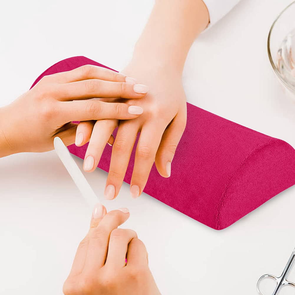 Hand Cushion, Nail Art Soft Sponge Pillow - Nail Rest Cushion ...