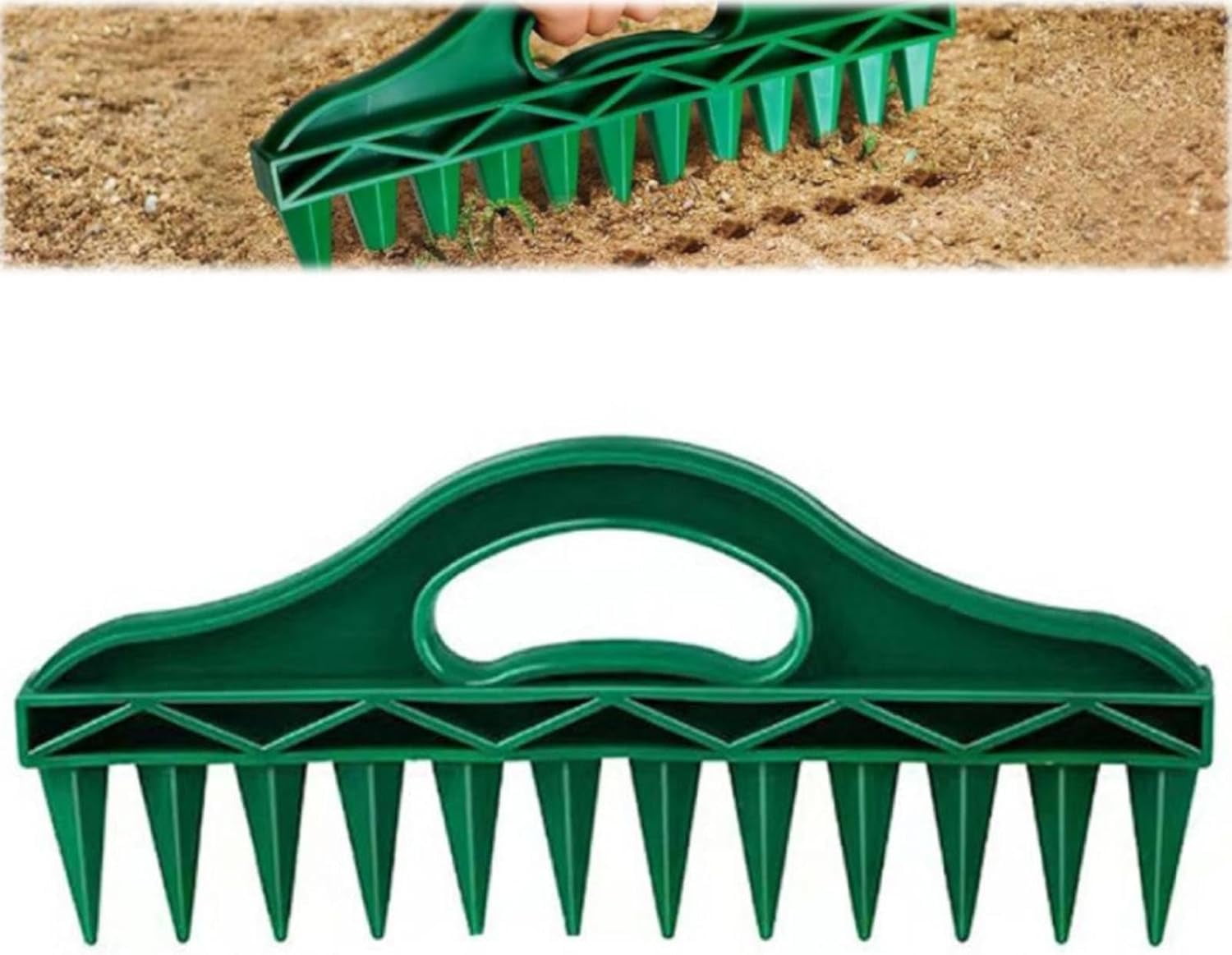 Hand Dibber, Seeding Hole Punch, Sowing Seeds Dispenser, Seed Planter ...