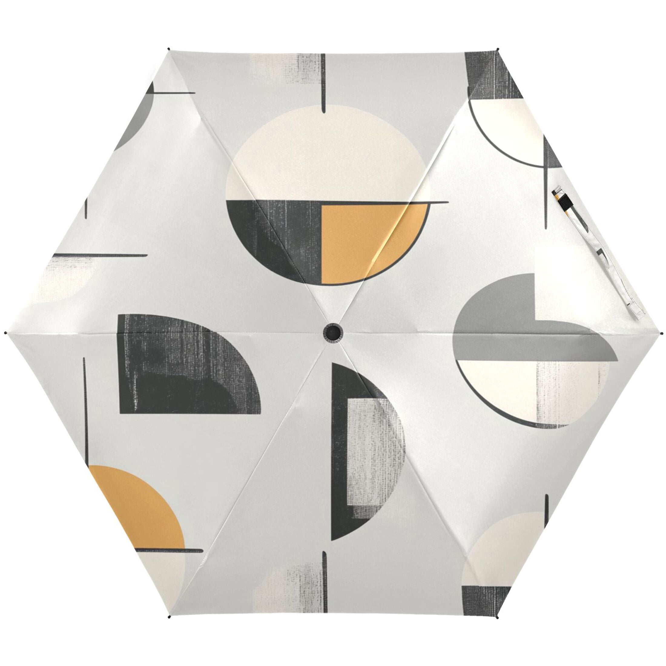 Hand Drawn Abstract Art Umbrellas for Sun Auto Open Close UV50 ...
