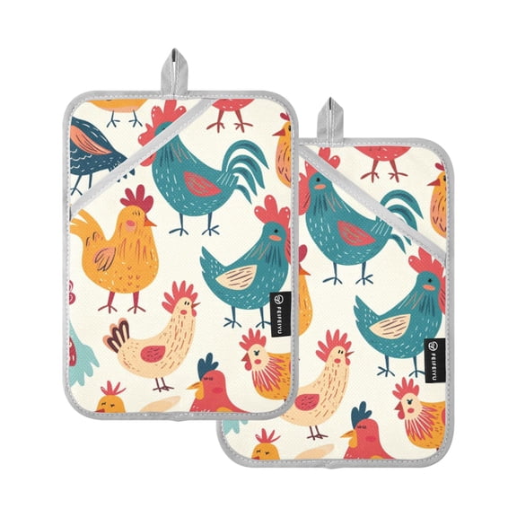 Chicken Pot Holders