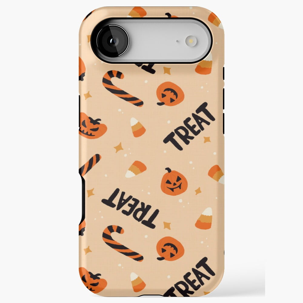 Hand Drawn Cute Halloween Candy Toss Art Compatible Phone Case for ...