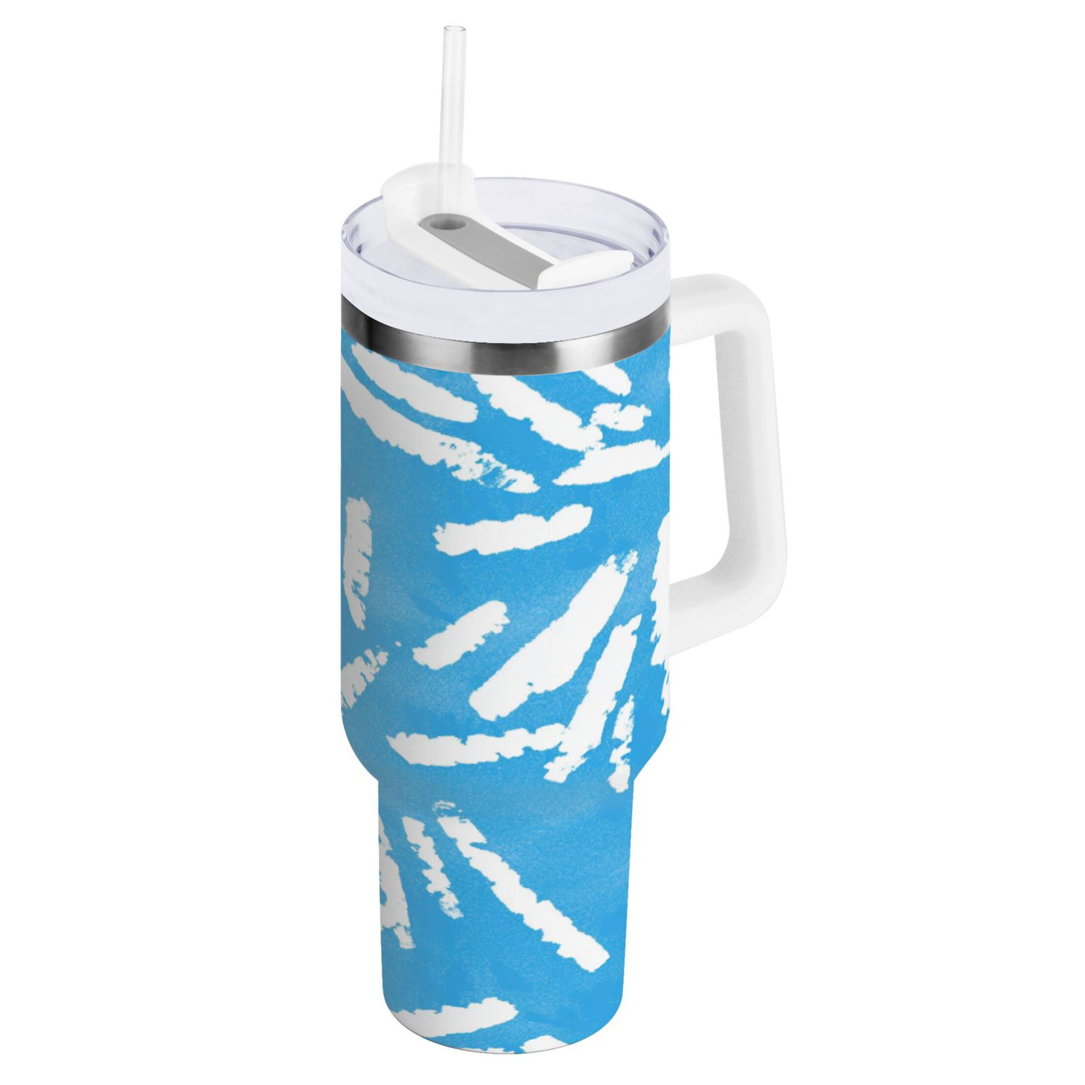 Hand Drawn Simple Lines Insulated Tumblers 40oz Double-Walled Stainless ...