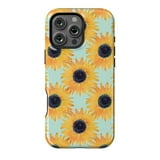 Hand Drawn Yellow Sunflowers Painting Art iPhone Case 17 16 15 14 13 12 ...
