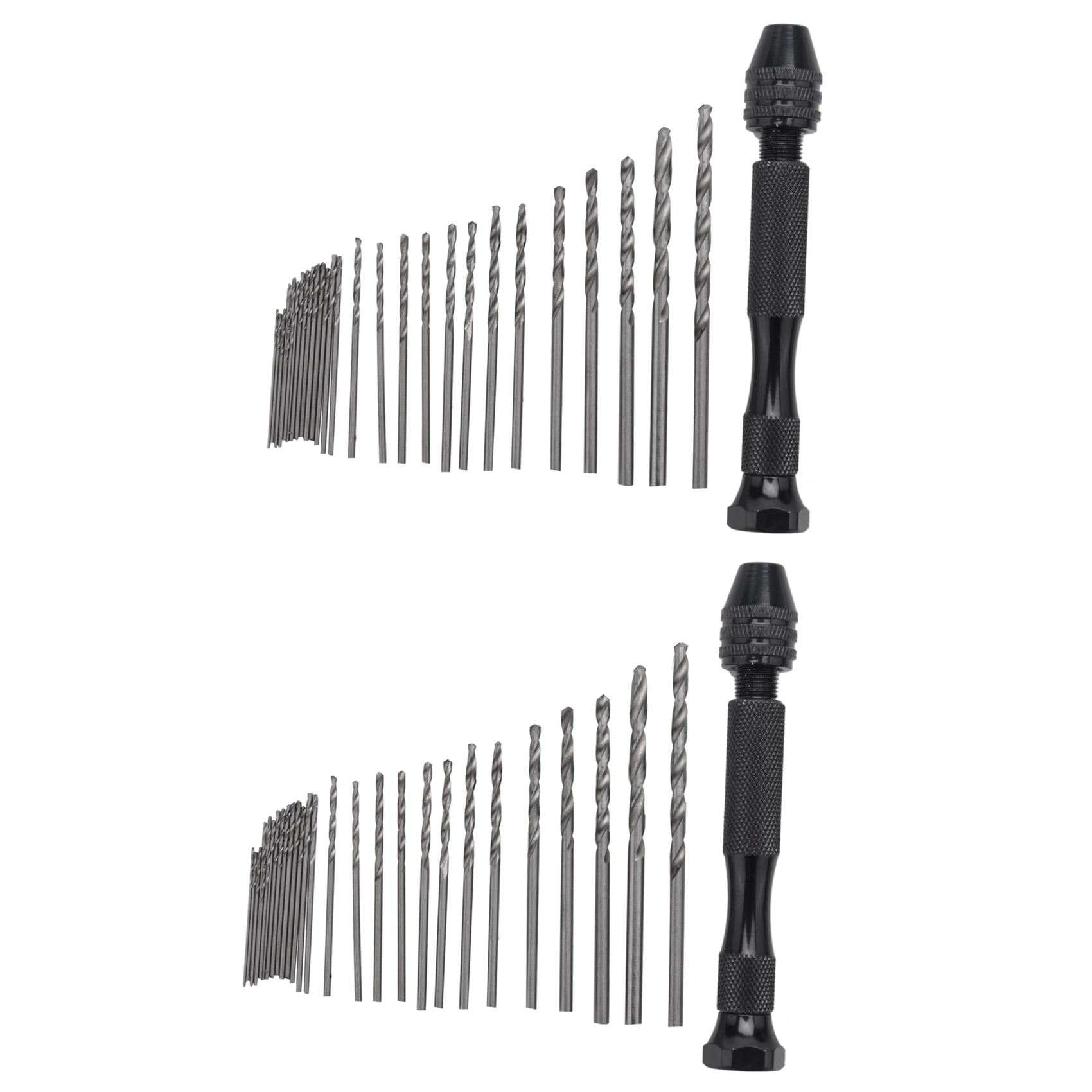 Hand Drill Bits Set 62Pcs Pin Vise Micro-Mini Twist for Wood, Delicate ...