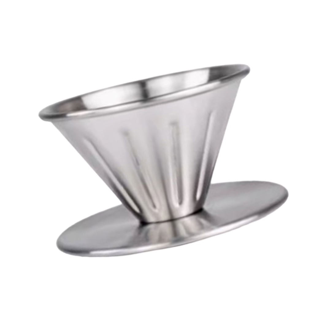 Hand Drip Coffee Maker Stainless Steel Filter Cup Professional Pour ...