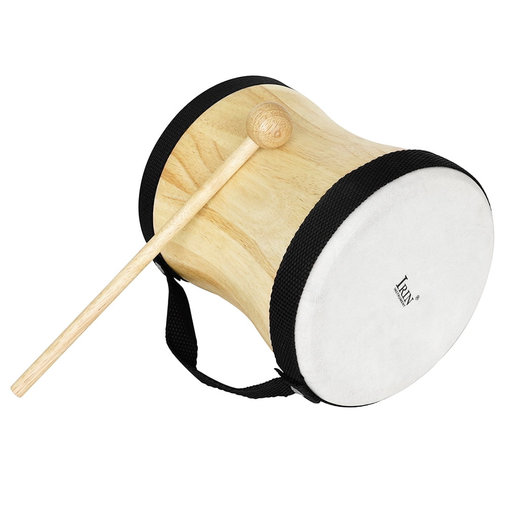 Raindrops Black Drum with Sheepskin Head for Playing Clear Sound ...