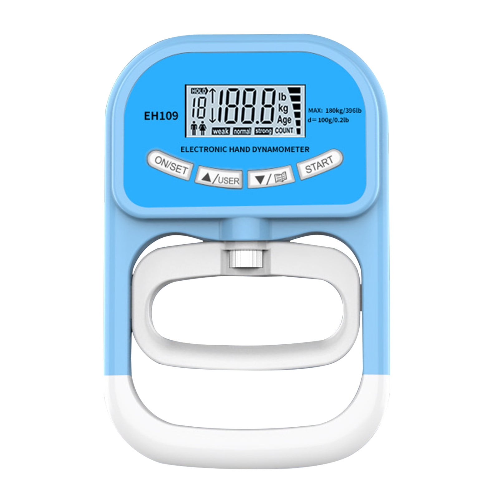 Hand Dynamometer Grip Strength Trainer - Electronic Hand Grip Strength ...