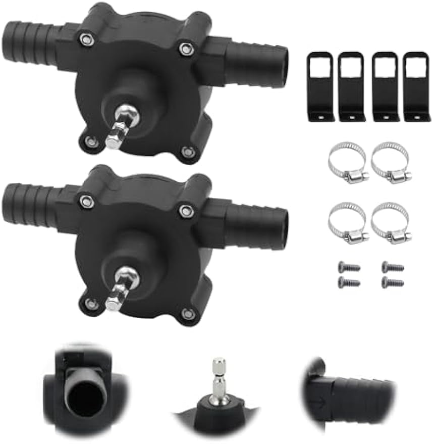 Hand Electric Drill Drive Self Priming Water Transfer Pump, 2025 New ...