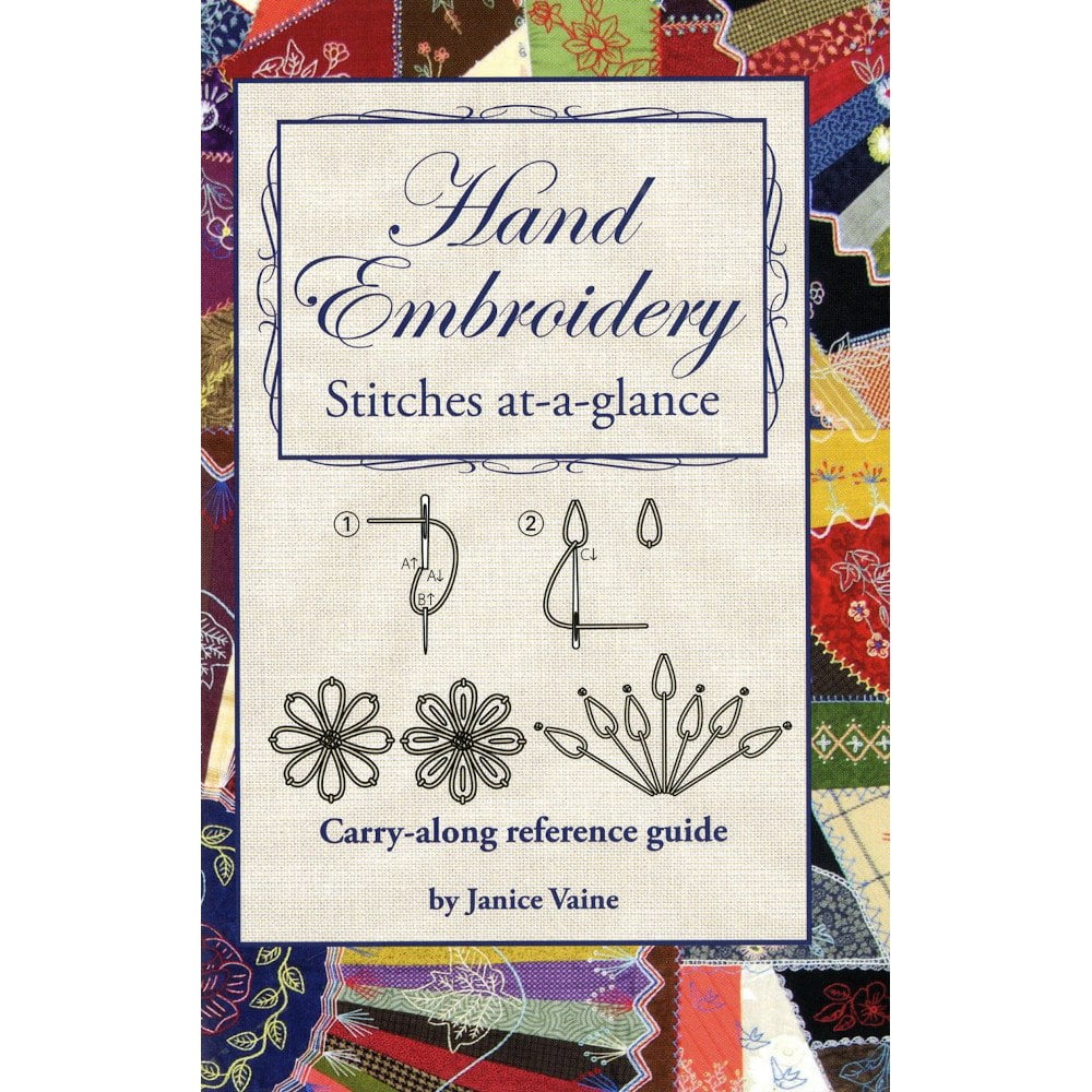 Hand Embroidery Stitches at-a-Glance - Walmart.com