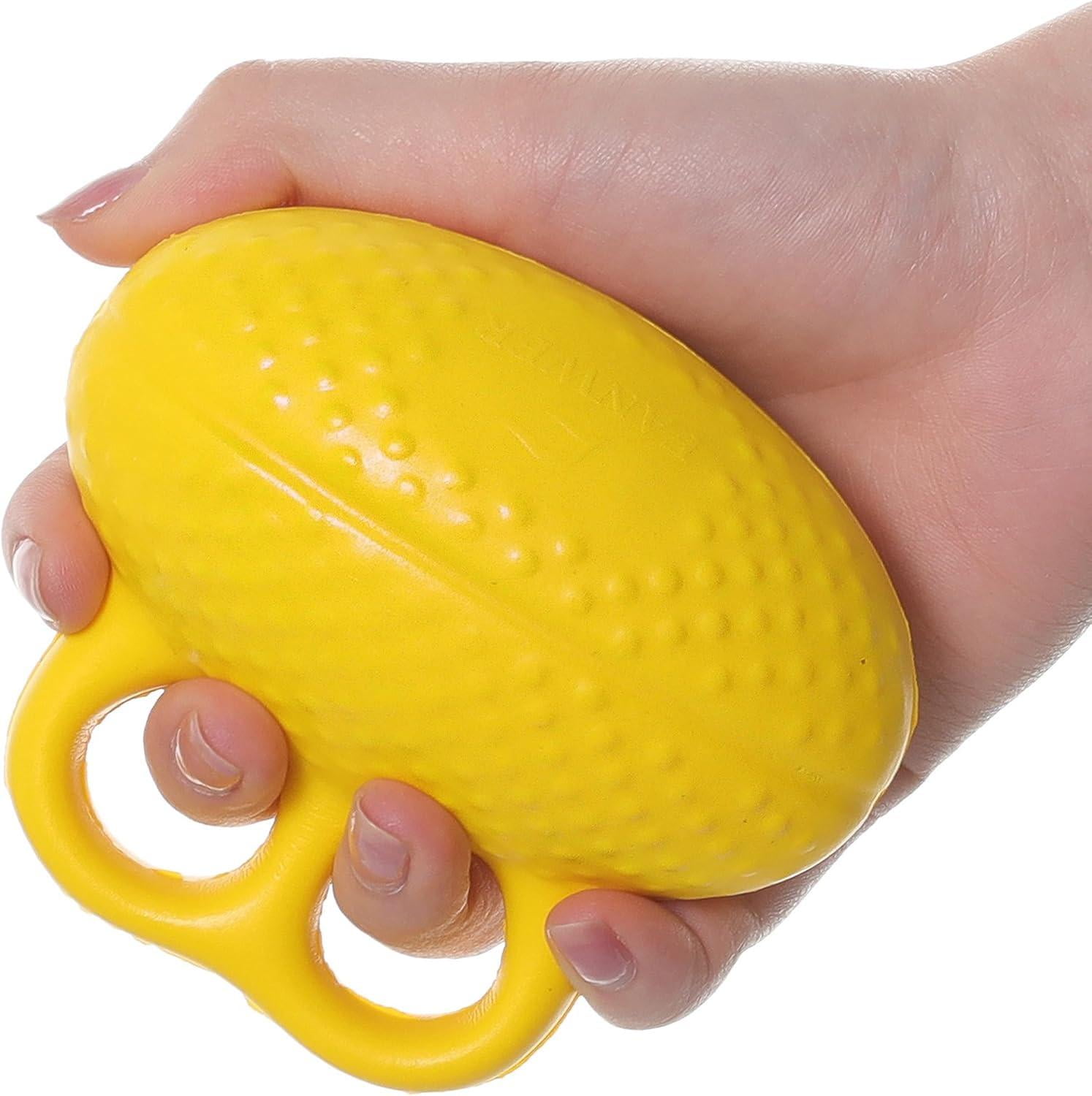 Hand Exercise Balls Finger Therapy Ball, 2pc,Hand Grip Strengthener, Stress Balls for Adults ...