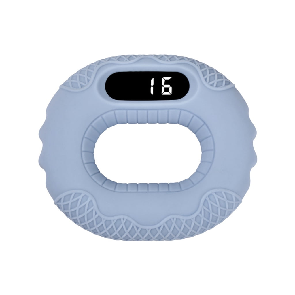 Hand Exerciser Workout Strengthener Silicone Squeezer Grippers Digital ...