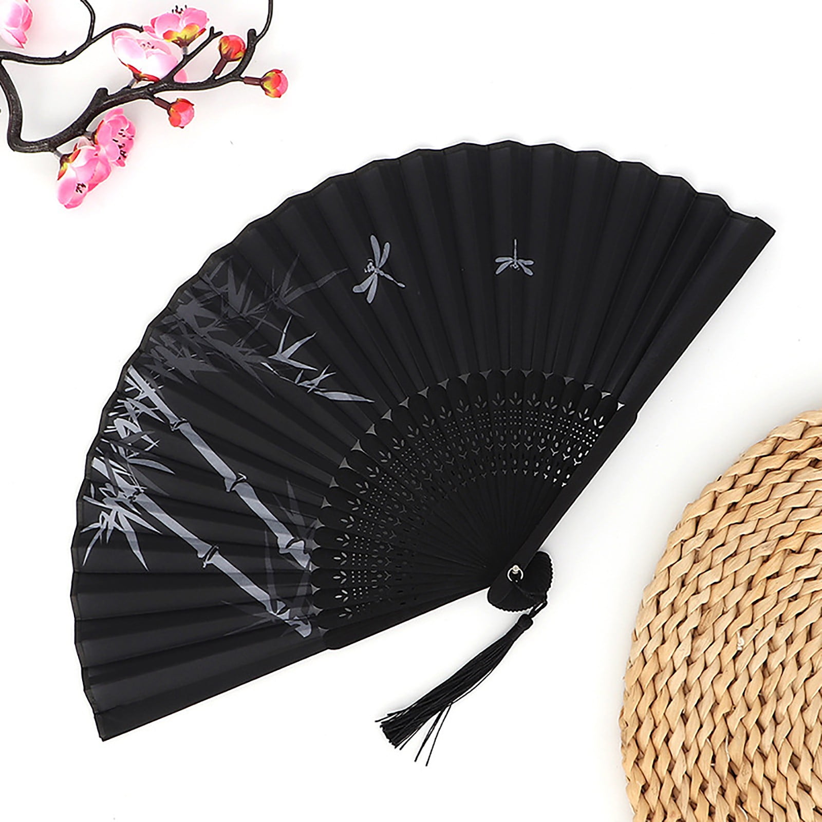 Hand Fans For Women Foldable - Folding Hand Fans - Chinese Traditional ...