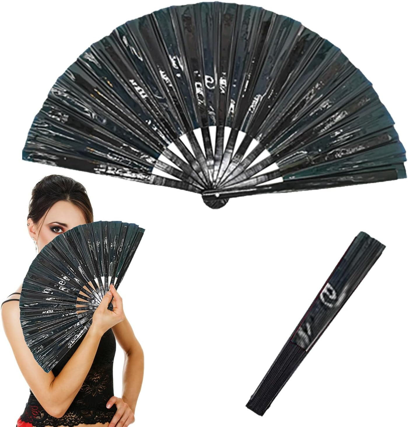 Hand Fans for Women Foldable, Popping Fans for Line Dancing, Boots On ...