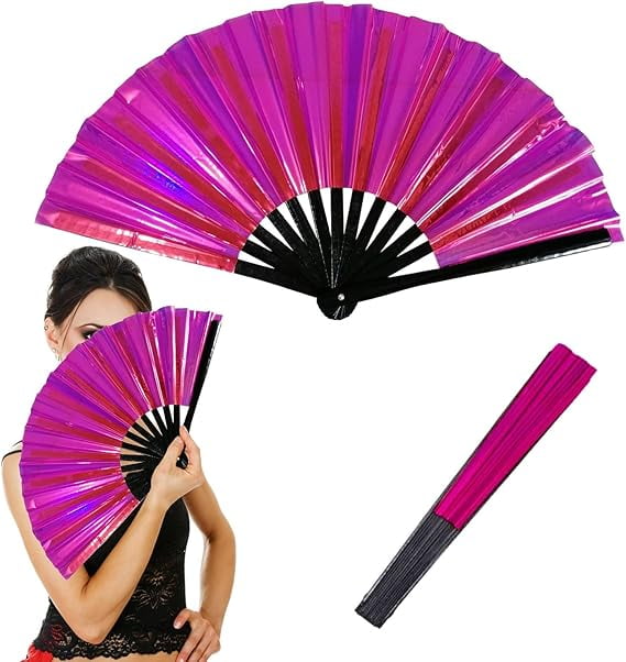 Hand Fans for Women Foldable, Popping Fans for Line Dancing, Boots On ...