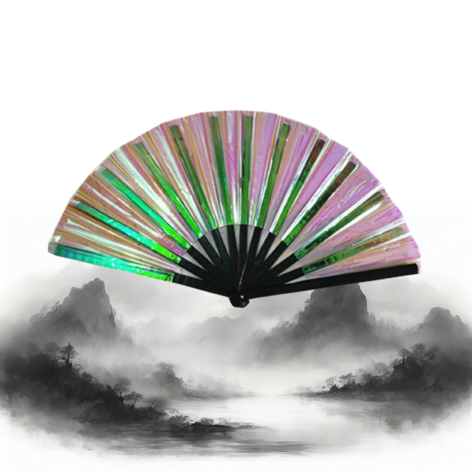 Hand Fans for Women Foldable, Holographic Craft Fans New 2025 ...