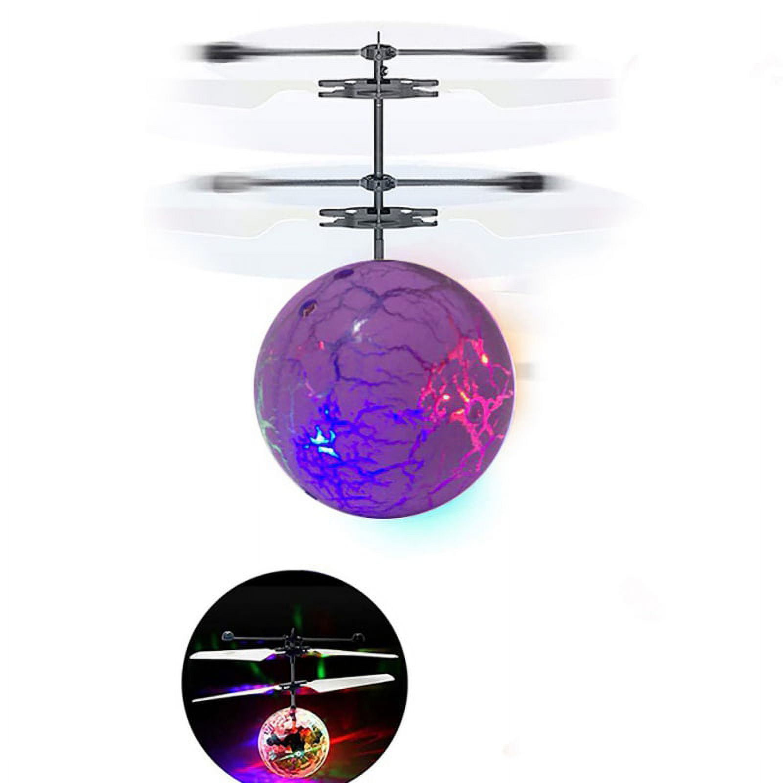 Hand Flying UFO Ball LED Mini Induction Suspension Aircraft Flying Toy ...
