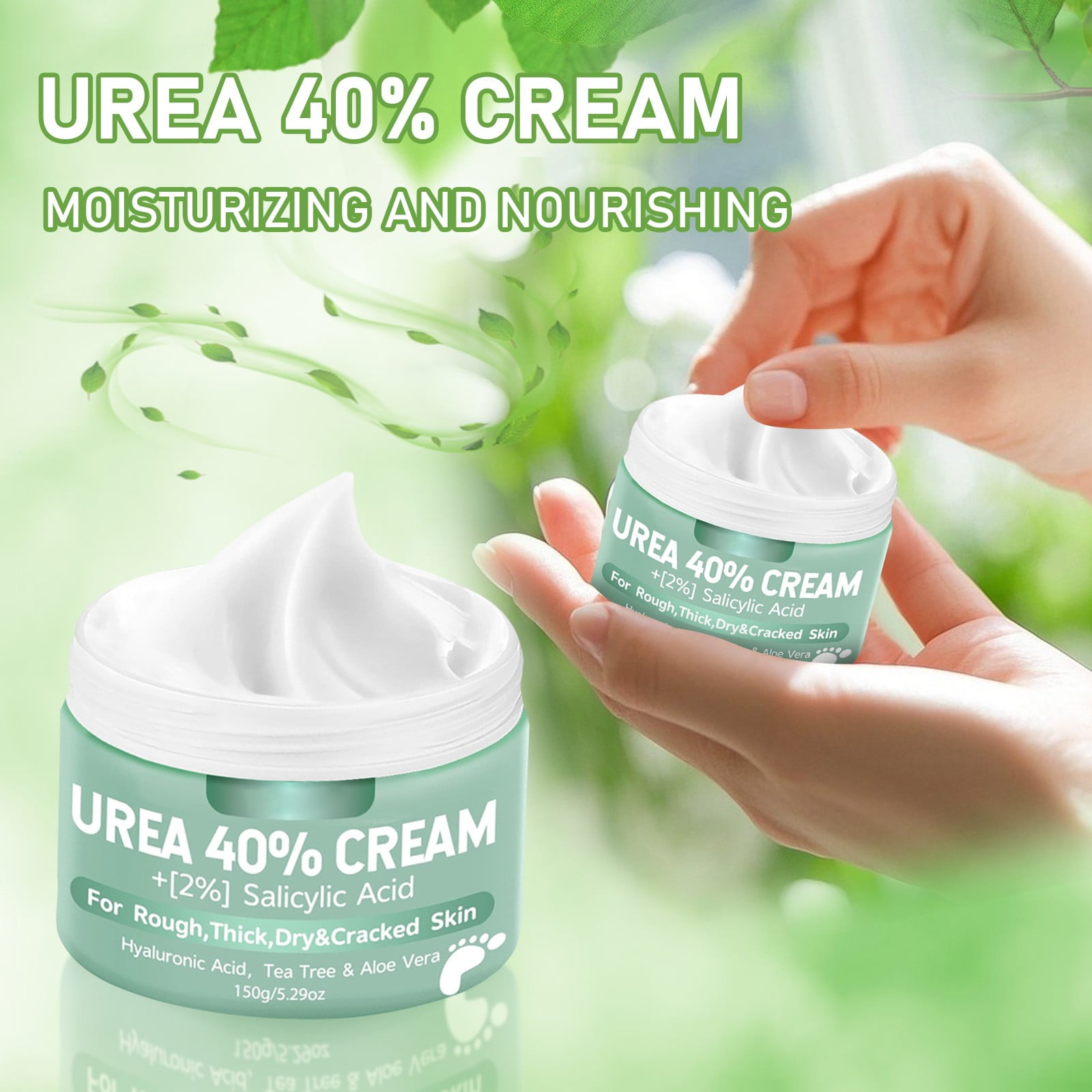 Hand & Foot Urea Cream UREA 40% CREAM Deep Moisturizing Anti-Drying & Cracking Care Cream, Foot ...
