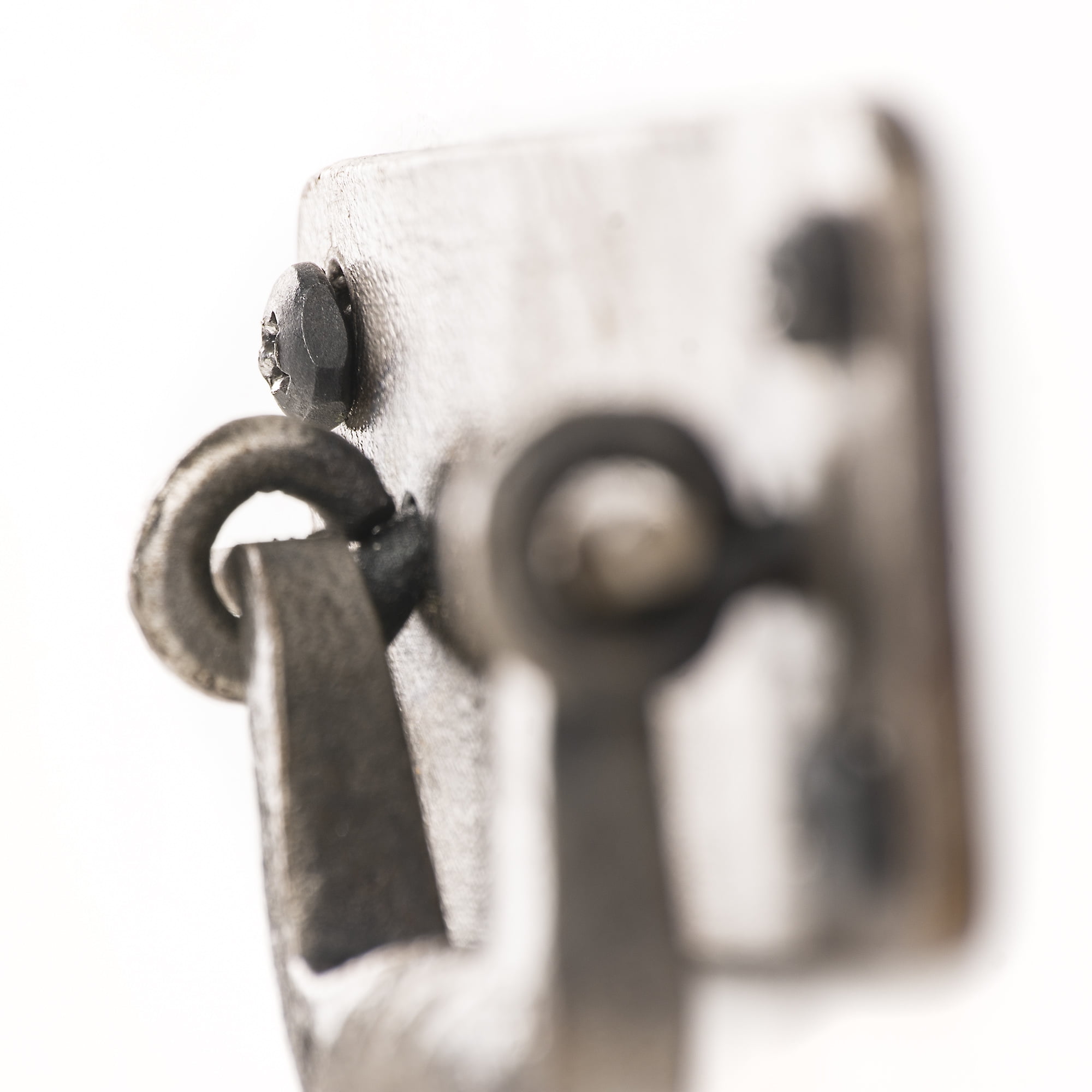Hand Forged 4" Wrought Iron Cabinet Handle - Walmart.com