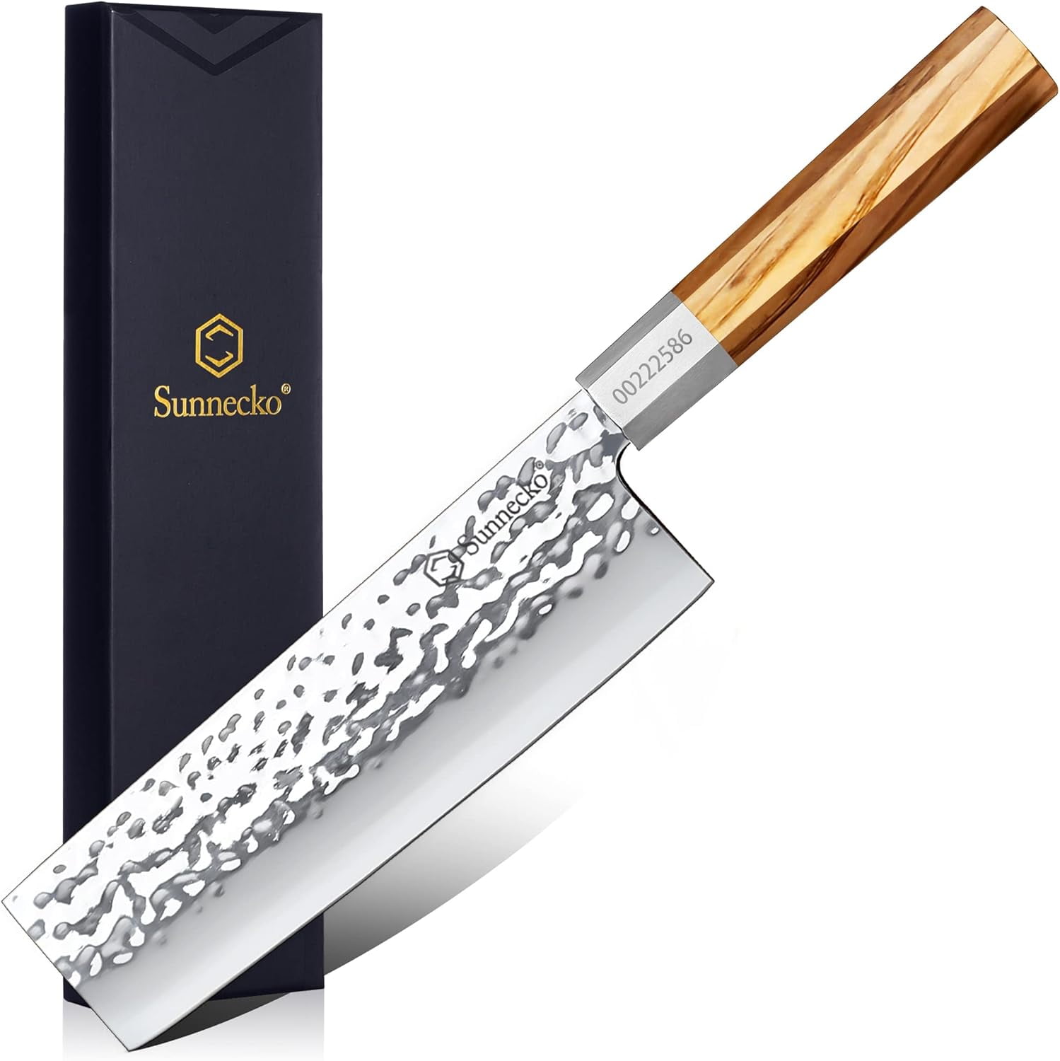 Hand Forged Japanese Chef Knife Nakiri Vegetable Carbon Steel 7 Inch ...