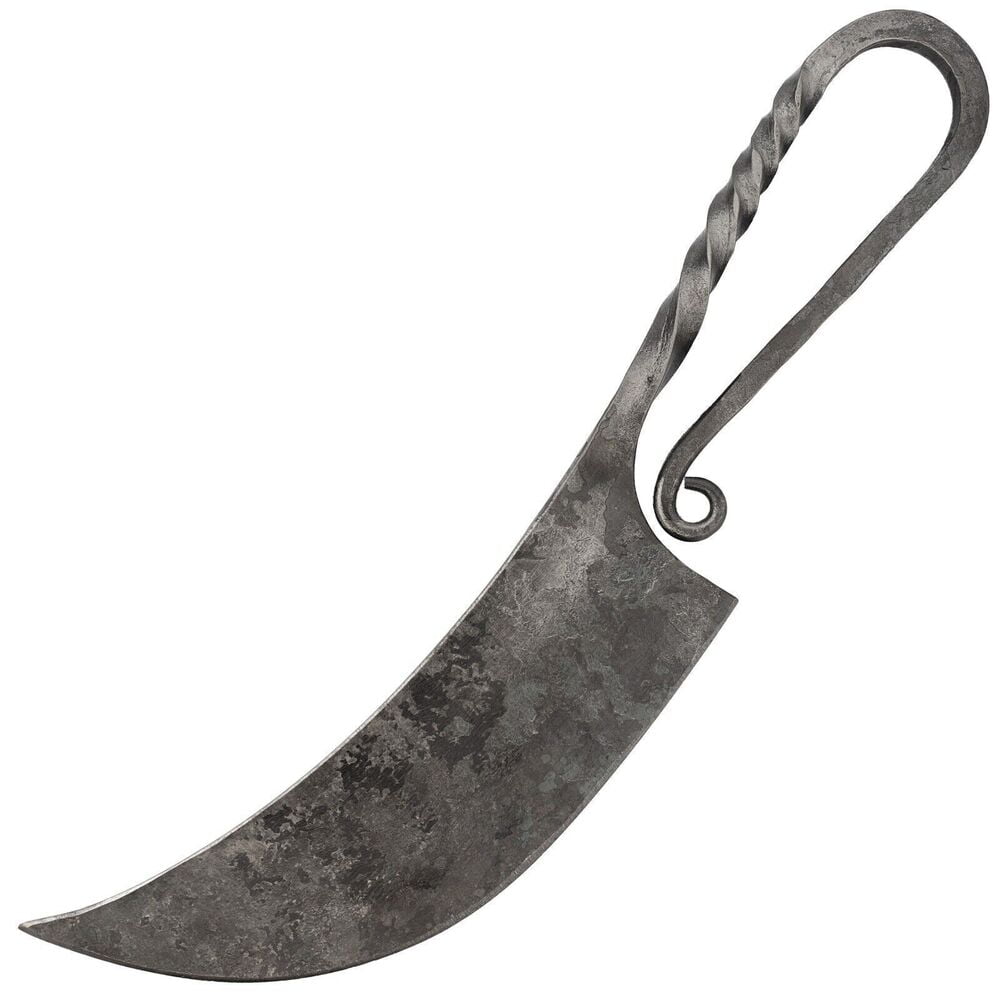 Hand Forged Medieval Trailing Point Banquet Dinner Knife w/ Leather ...