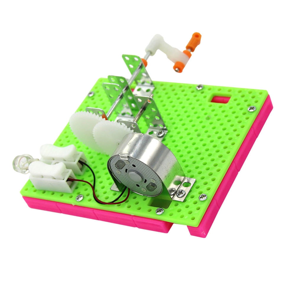 Hand Generator Crank Portable Toy Cars Electricity Wooden Plastic ...