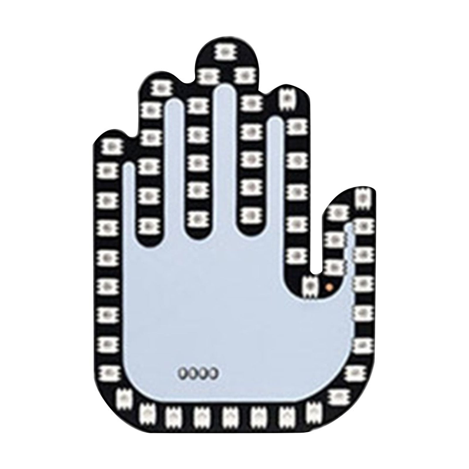 Hand Gesture Light for Car, Fun Gesture Finger Light for Car with ...