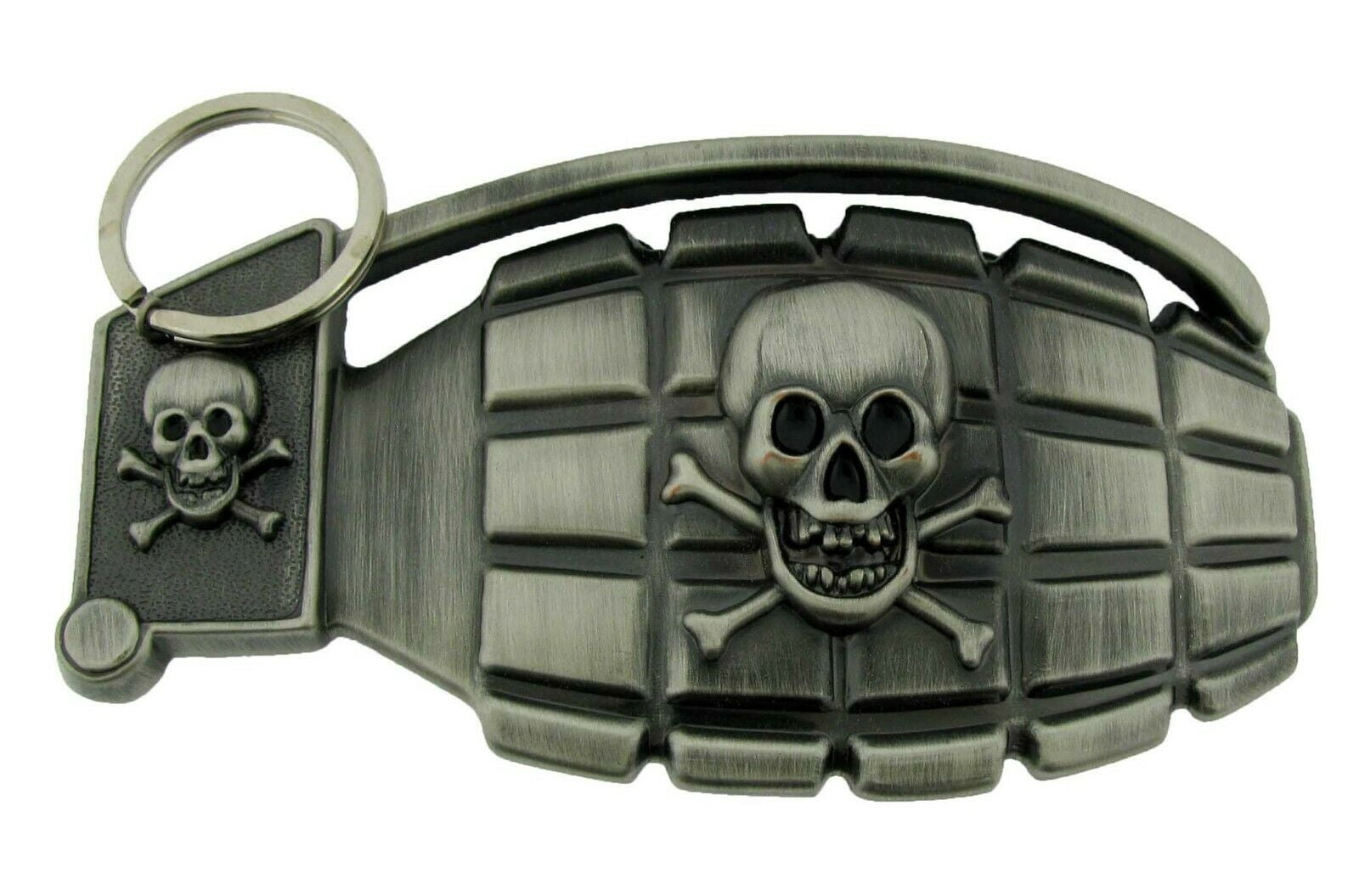 Hand Grenade Belt Buckle USA Military Army bomb Seal Navy Weapon Goth ...