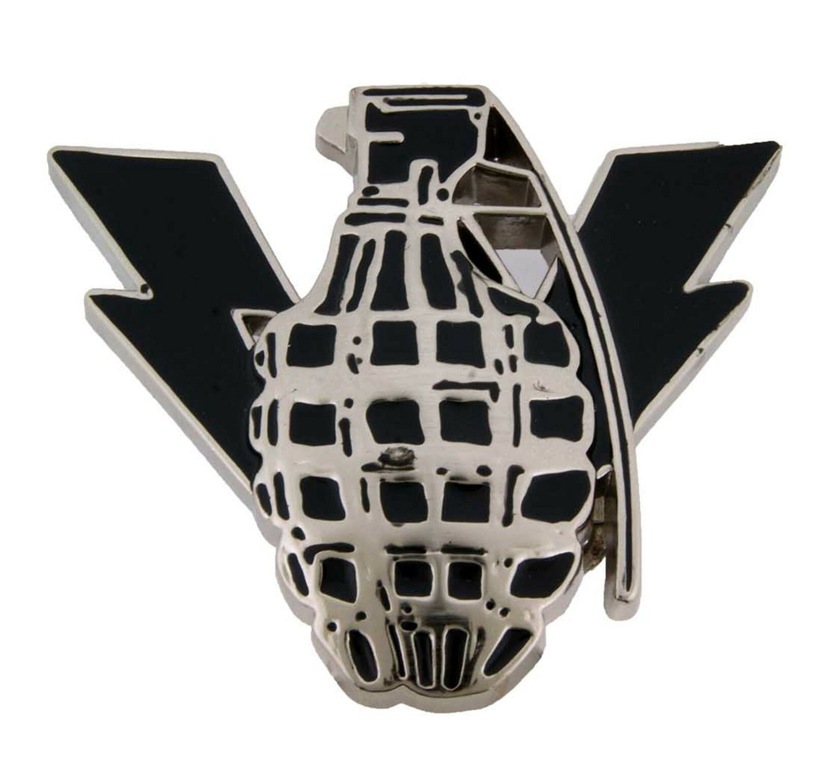 Hand Grenade Gold Black Belt Buckle USA Military Army bomb Seal Navy ...