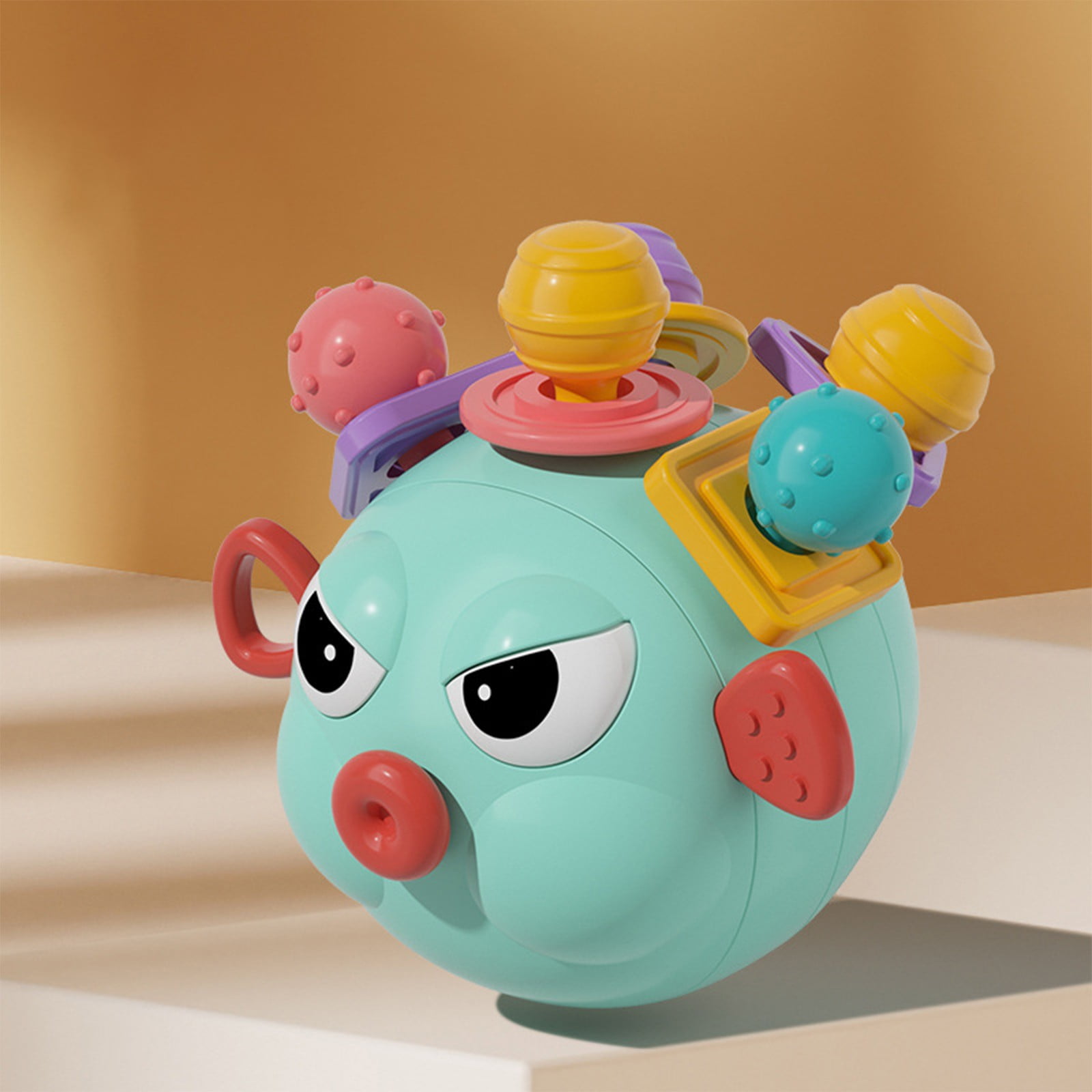 Hand Grip Ball Soft Rubber Chewable Stress Relief Ball | Sensory Fidget ...