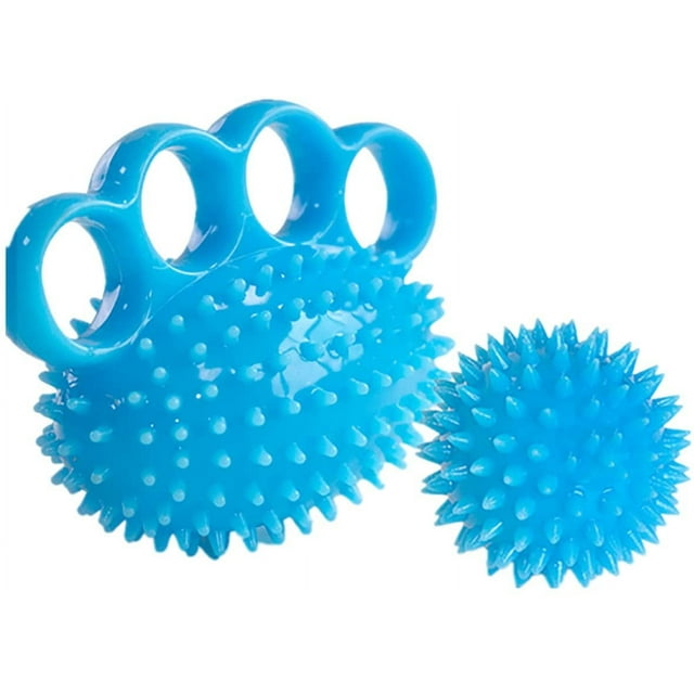 Hand Grip Exerciser Strengthener Spiky Massage Balls For Back Muscles