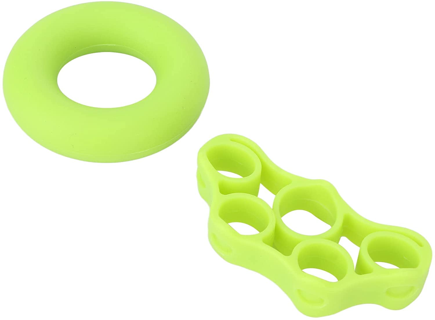 Hand Grip Strengthen Ring,2pcs Silicone Finger Exercise Ring, Forearm ...