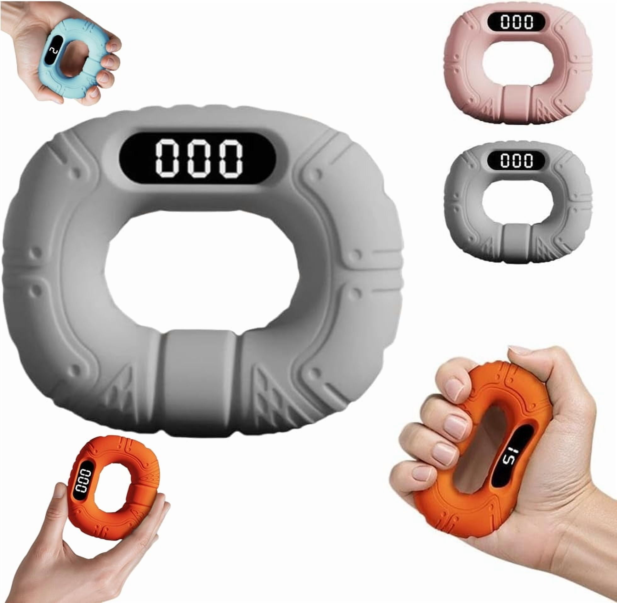 Hand Grip Strengthener, Grip Strength Trainer, Fingers Exerciser ...