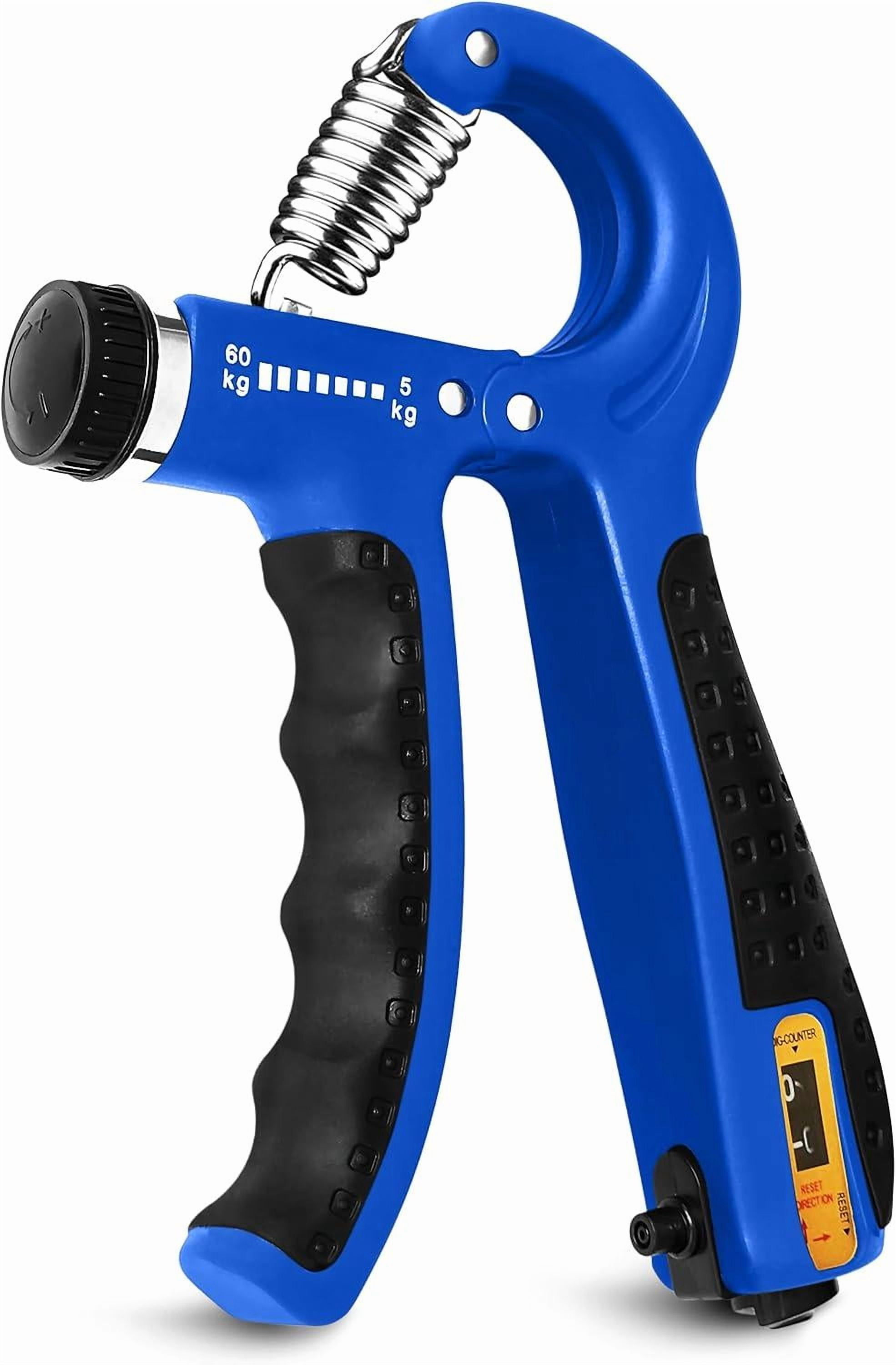 Hand Grip Strengthener Trainer with Adjustable Resistance 10-130lbs (4. ...