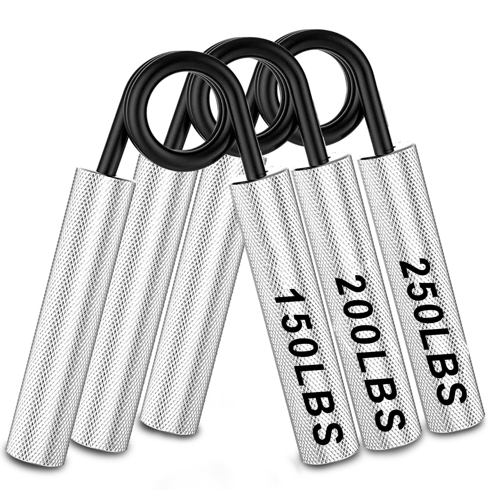 Hand Grip and Wrist Strengthener Resistance from 150-250lbs Metal ...