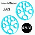 Hand Gripper Silicone Finger Expander Exercise Hand Grip Wrist Strength ...