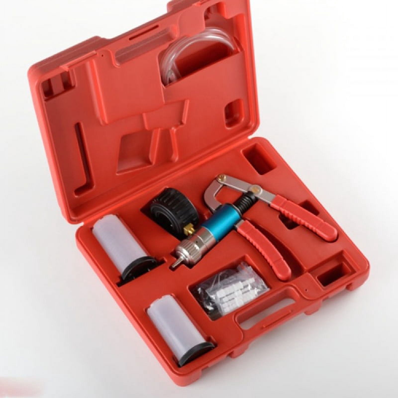 Hand Held Auto Vacuum Pump Testing & Brake Bleeder Kit Auto Gauge ...