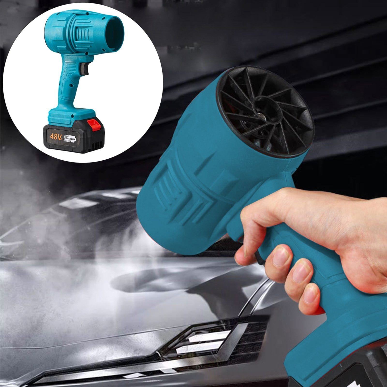 Hand Held Blower Cordless Super Power Duster Maxx Handheld Mini Blower ...