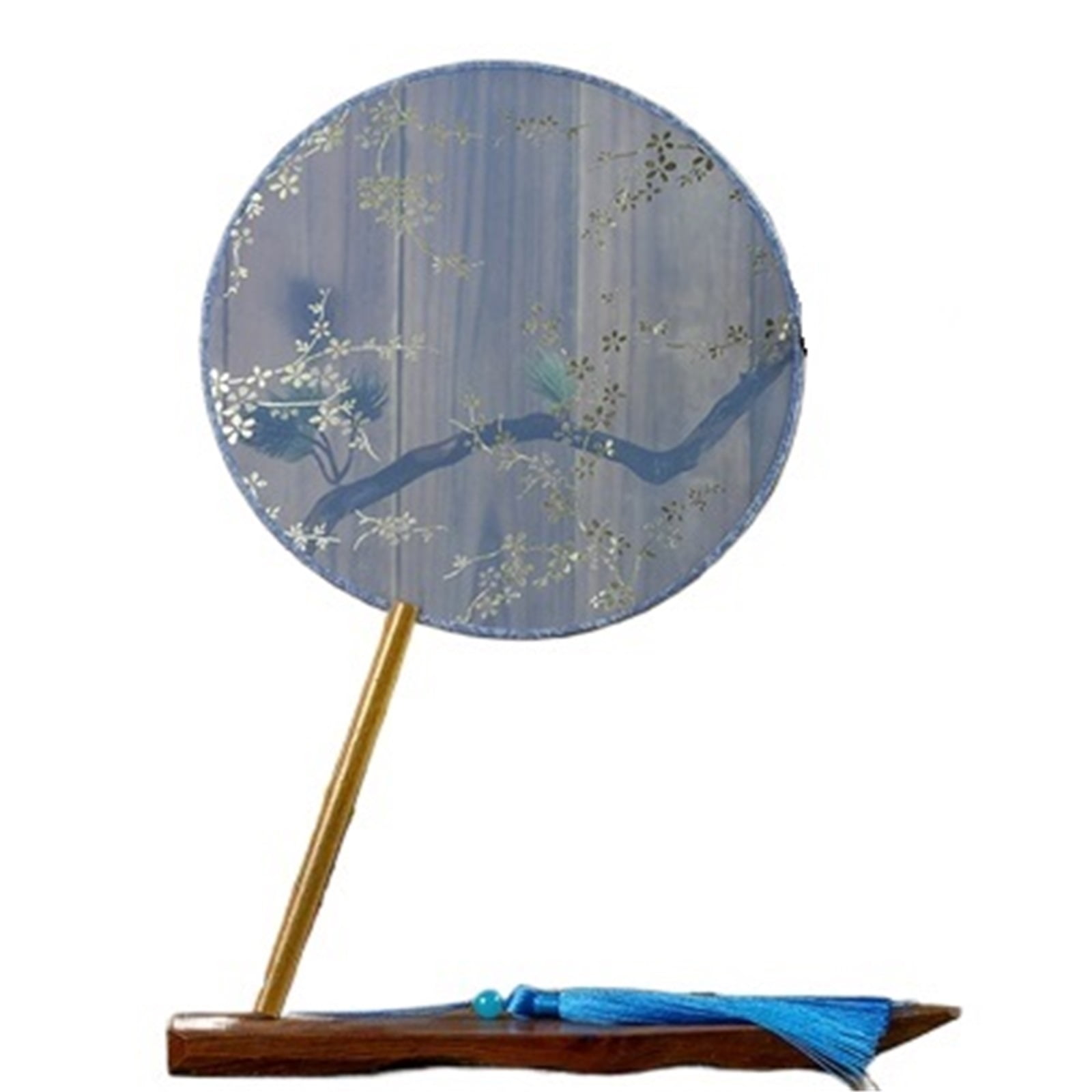 Hand Held Fan, Translucent Silk Round Fan, Chinese Han Ancient Dance ...