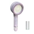 Hand-Held Filter Showerhead with Silicone Massage Brush Pressurized ...