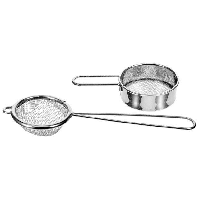 Hand Held Flour Sieve Fine Mesh Sifters Kitchen Strainers Accessory ...