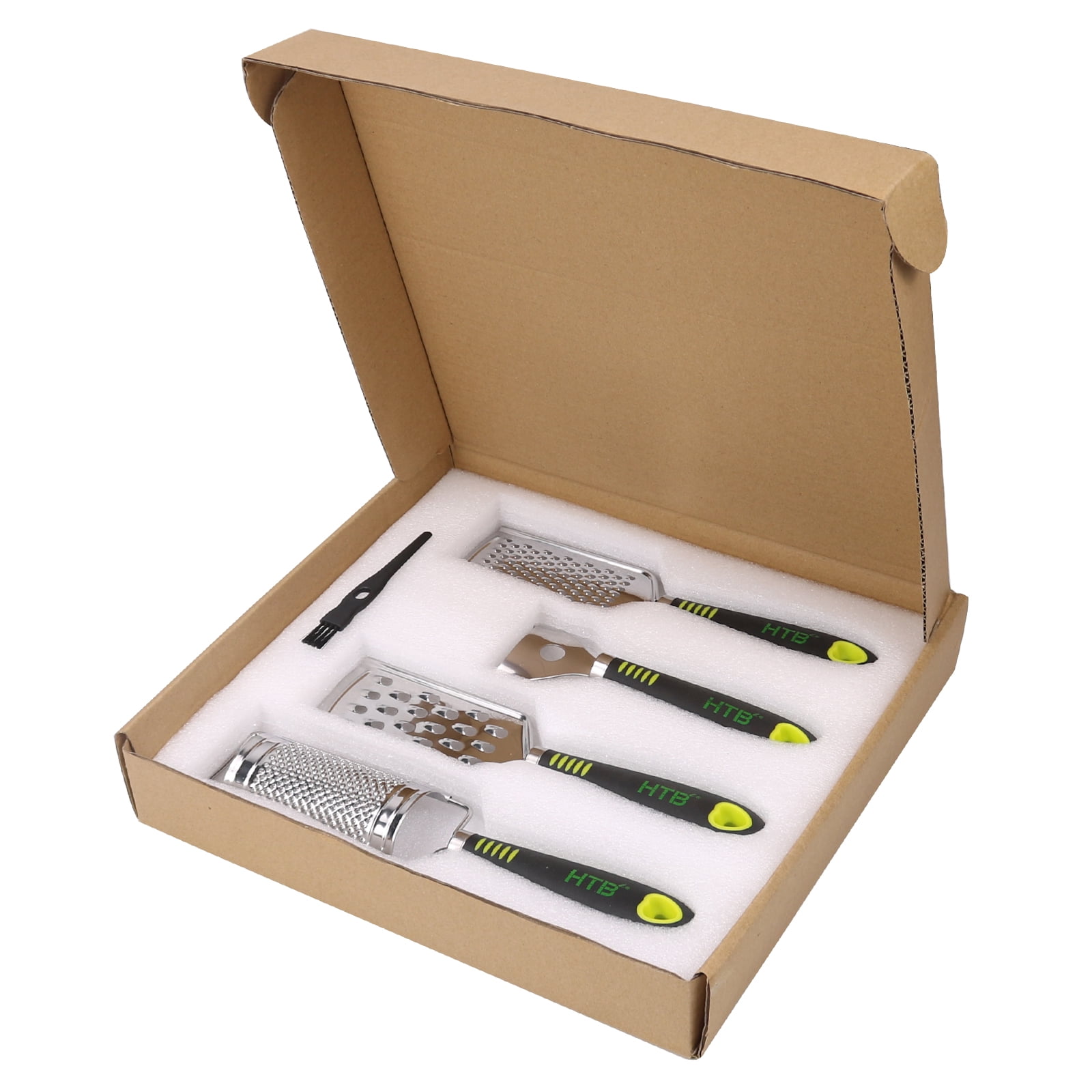 Hand Held Graters Set, Stainless Steel Multi-purpose Kitchen Food ...