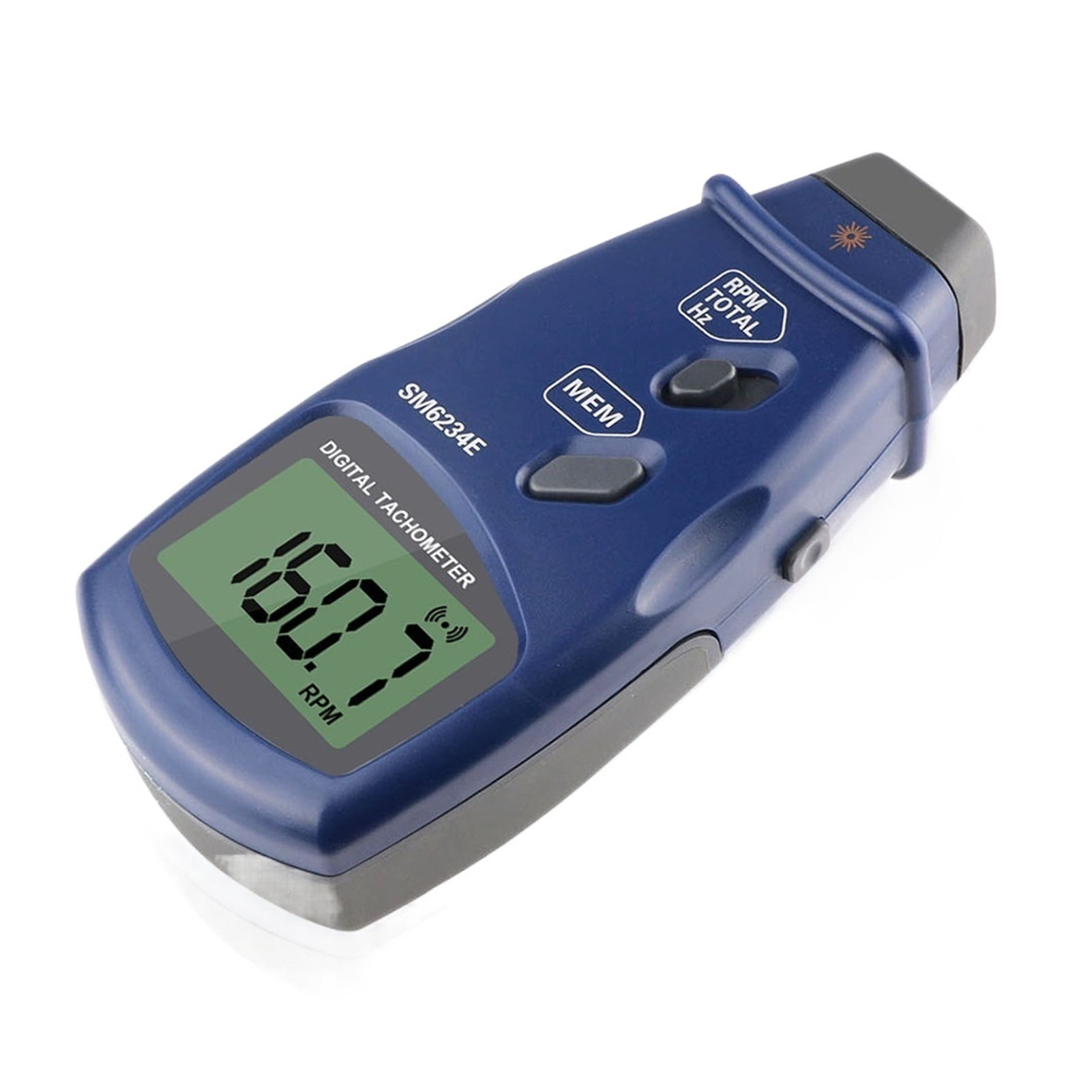 Hand-Held Non-contact Photoelectric Pro Tachometer RPM Meter Speed ...