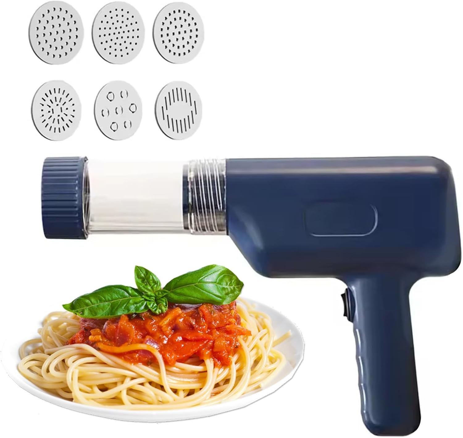 Hand Held Pasta Maker, Electric Ramen Noodles Maker, 6 In 1 Noodle ...