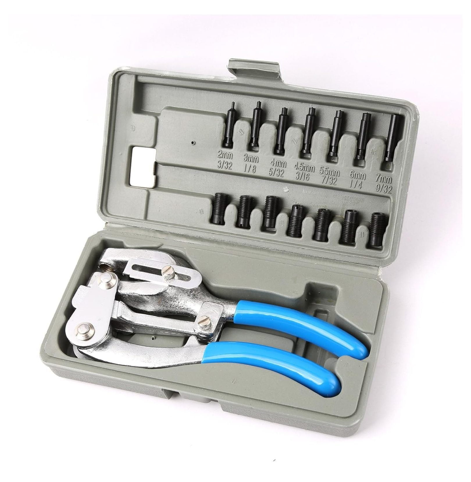 Hand Held Power Punch Sheet Metal Hole Punch Kit Compound Leverage ...