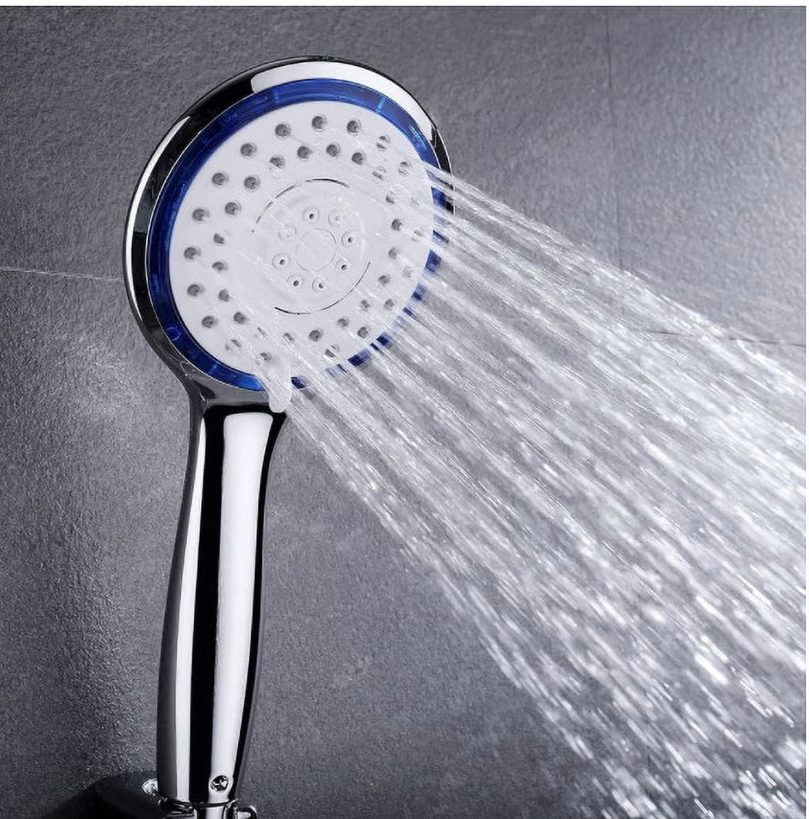 Hand Held Shower Head , High Pressure， 5-Setting ， Anti-Clog Nozzles ...