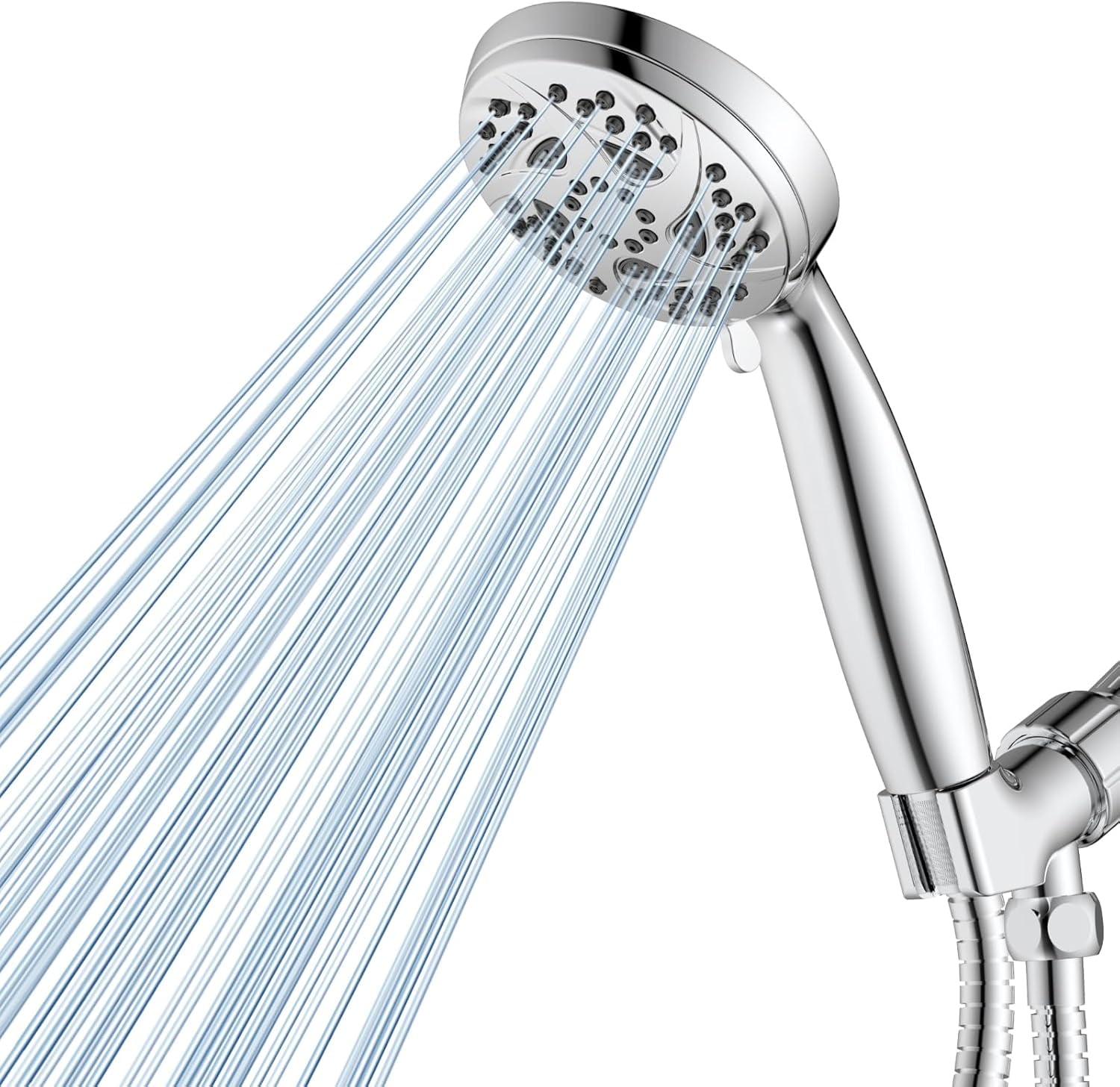 Hand Held Shower , High 6 Mode Handheld Showerhead, Shower with 59 Inch ...