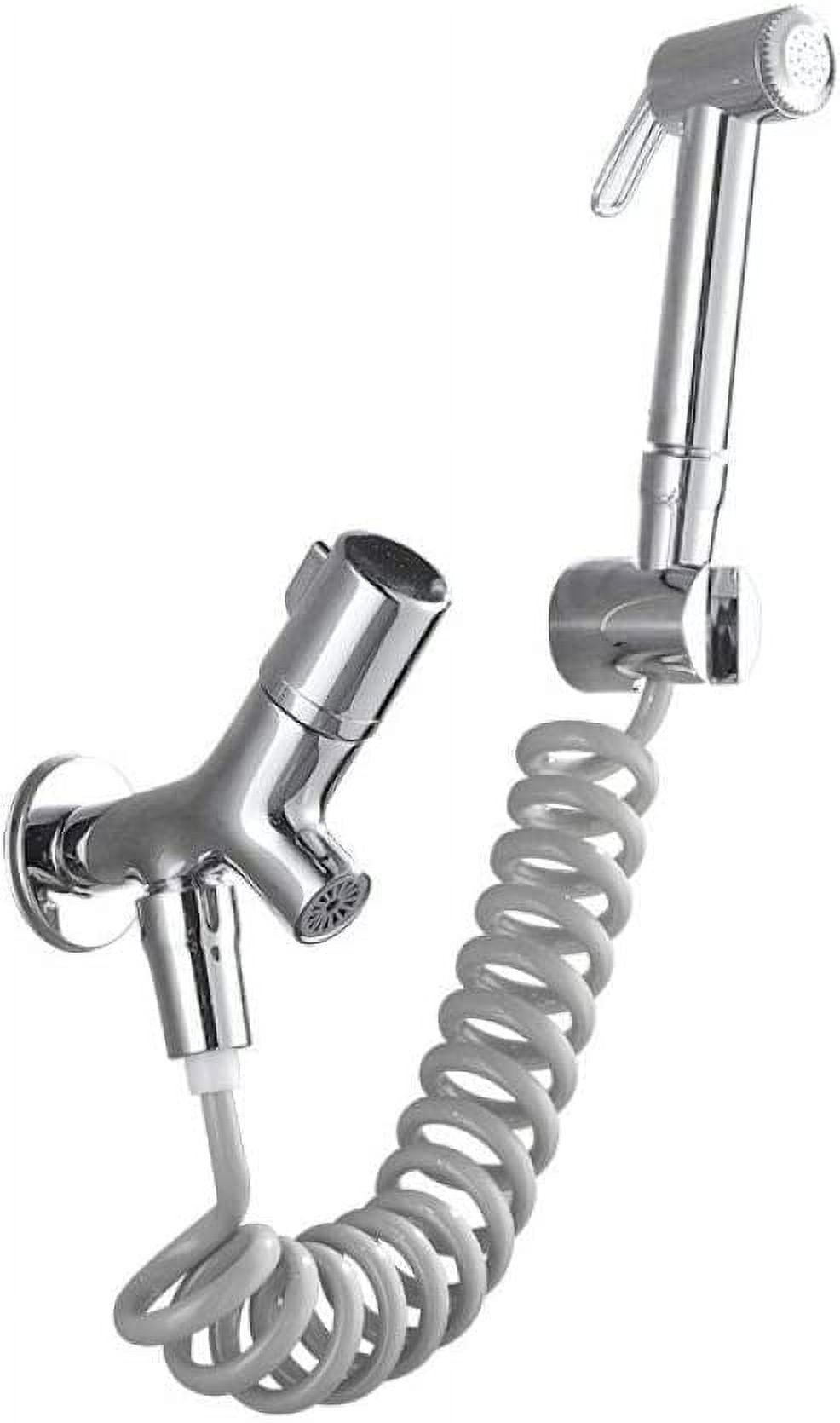 Hand HeldSprayer Stainless Steel Spraye ToiletShower Head with Hose and ...