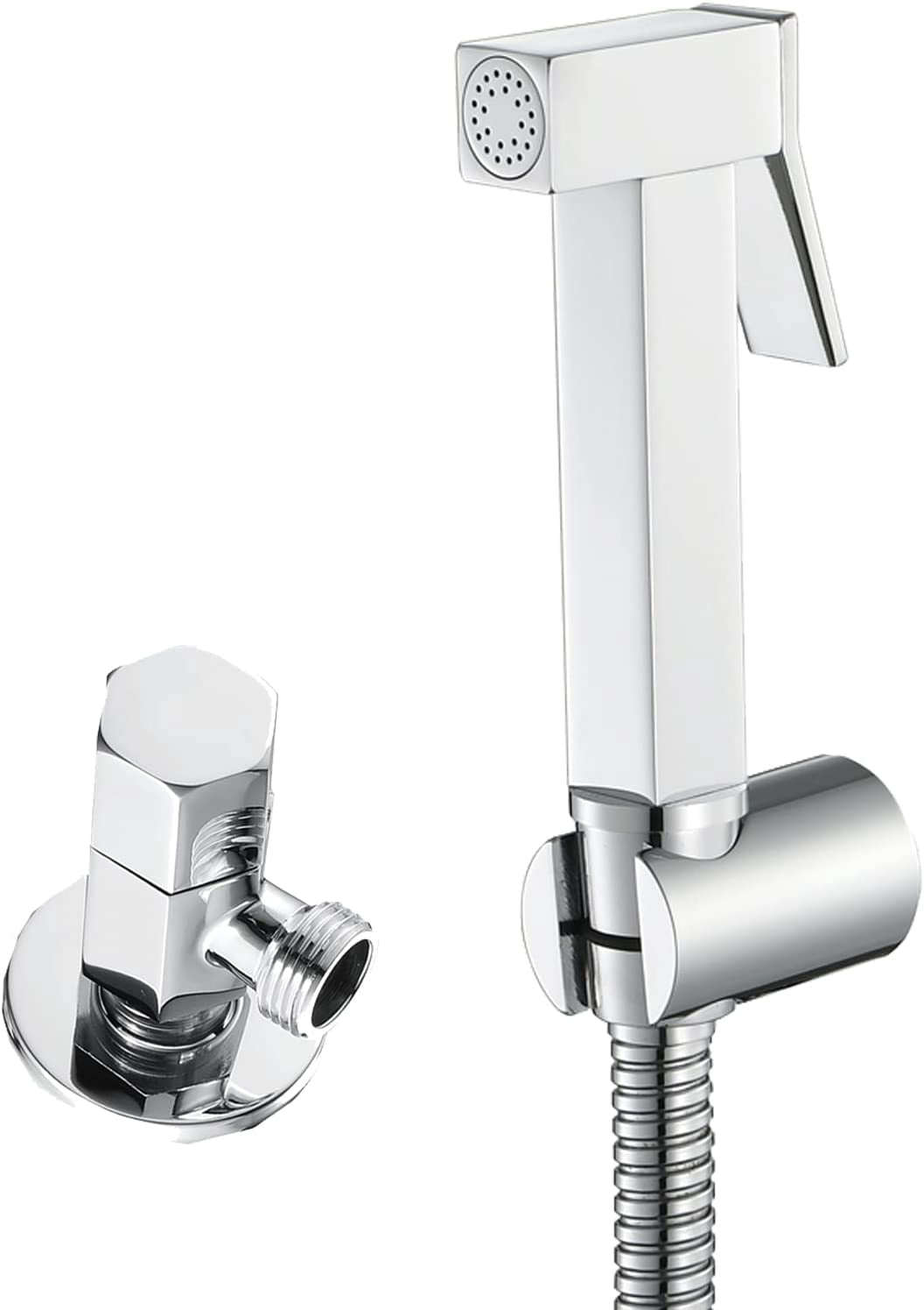 Hand HeldSprayer for Toilet, High Pressure Square Sprayer Kit Portable ...