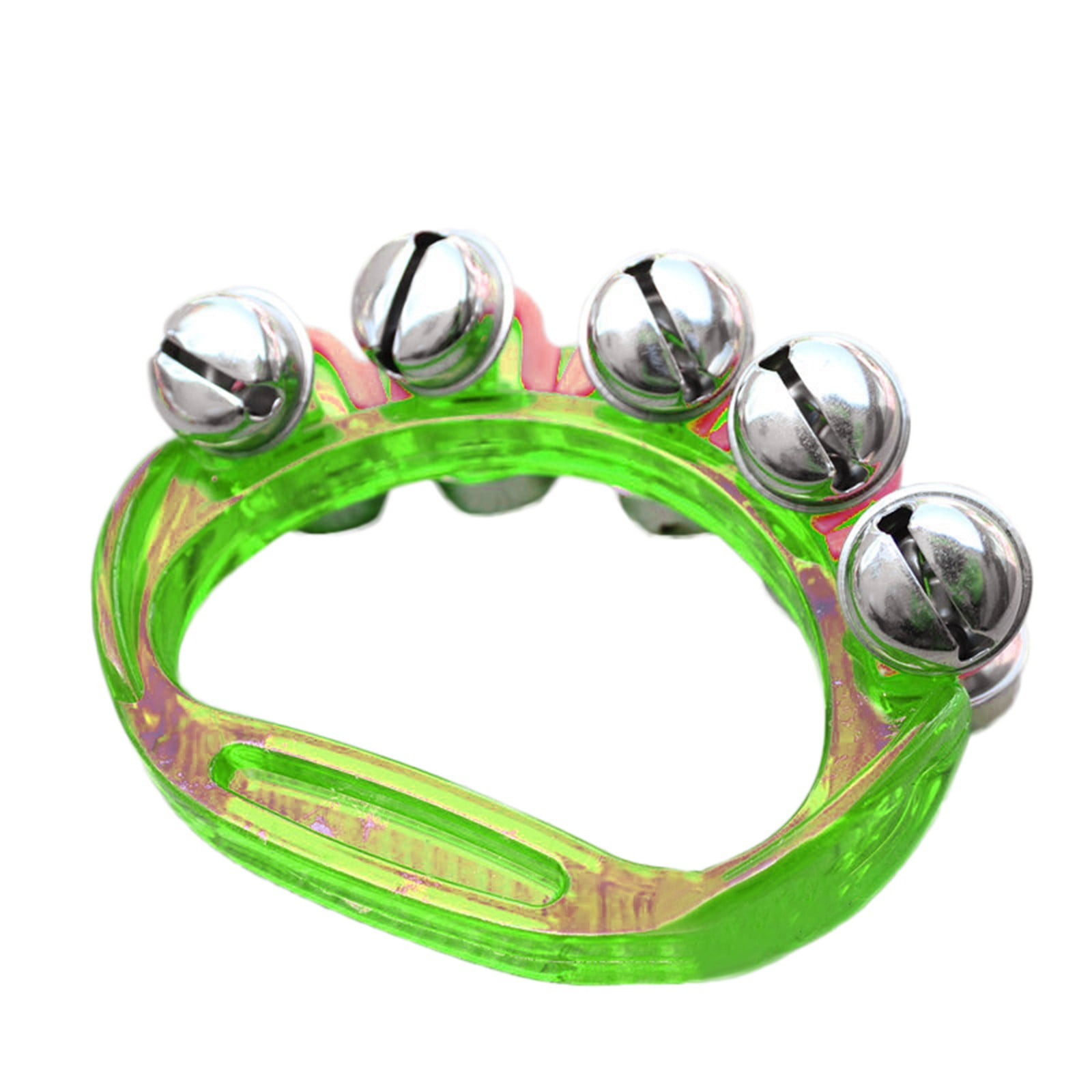 Hand Jingle Bells Hand Sleigh Bells Rainbow Rattles Bell Handhold ...